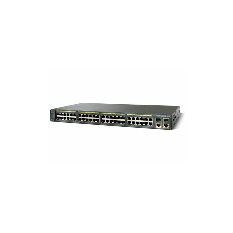 Cisco WS-C2960X-48FPS-L Catalyst 2960-X 48 GigE PoE 740W 4x1 ...